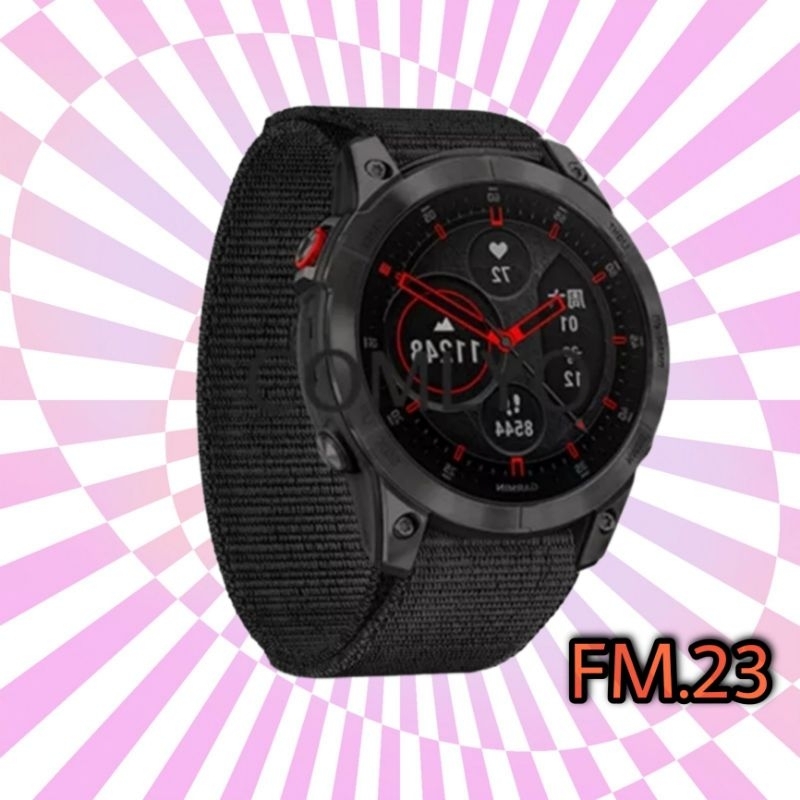 Jual STRAP NILON DOUBLE NYLON GARMIN EPIX 2 GEN 2 EPIX2 PRO SOLAR ...