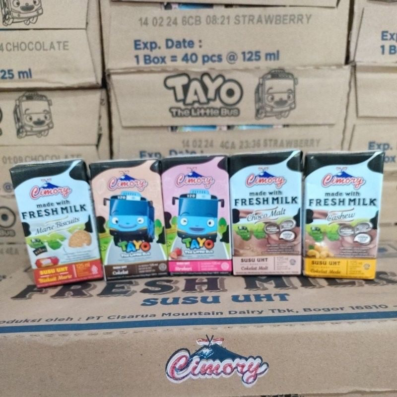 Jual CIMORY UHT Fresh Milk 125ml, SUSU UHT | Shopee Indonesia