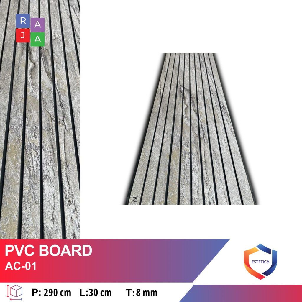 Jual PVC Board Wall Panel Dinding PVC Motif Marmer Panjang 2,9 Meter ...