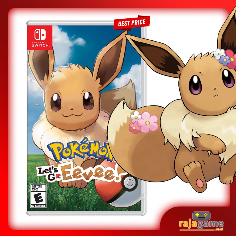 Jual Pokemon Let's Go Eevee Nintendo Switch Game | Shopee Indonesia