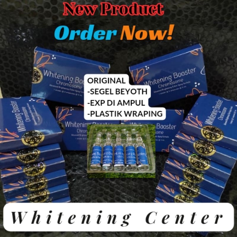 Jual infus whitening / infus chromosome / infus cromosom | Shopee Indonesia