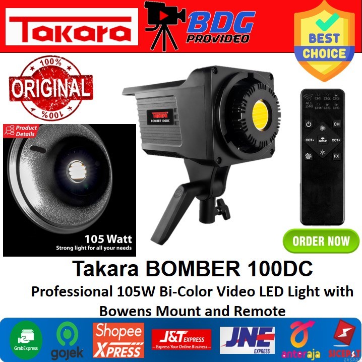 Jual TAKARA BOMBER 100DC BI-Color LED Light RESMI / lighting Takara ...