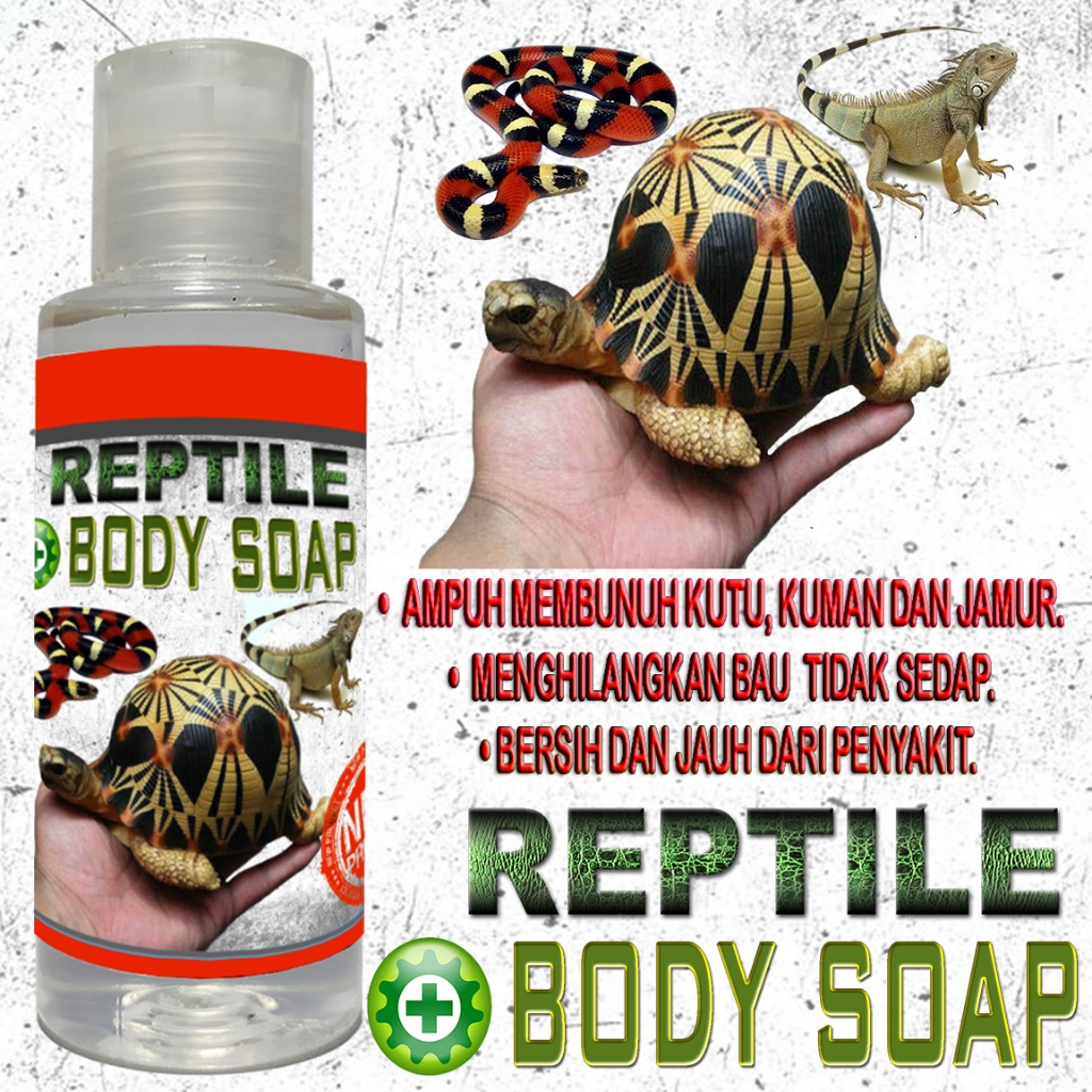 Jual REPTILE BODY SOAP SABUN REPTIL SULCATA SULKATA ALDABRA INSTAR ...