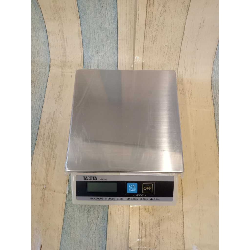 Jual TANITA KD 200 TIMBANGAN KUE DAPUR DIGITAL SCALE 2KG 5KG | Shopee Indonesia