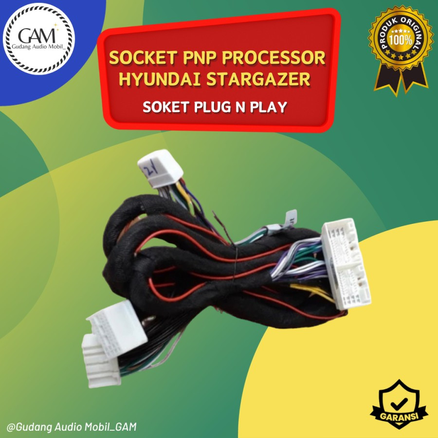 Jual SOKET PNP PROCESSOR HYUNDAI STARGAZER / KABEL PROCESSOR | Shopee ...