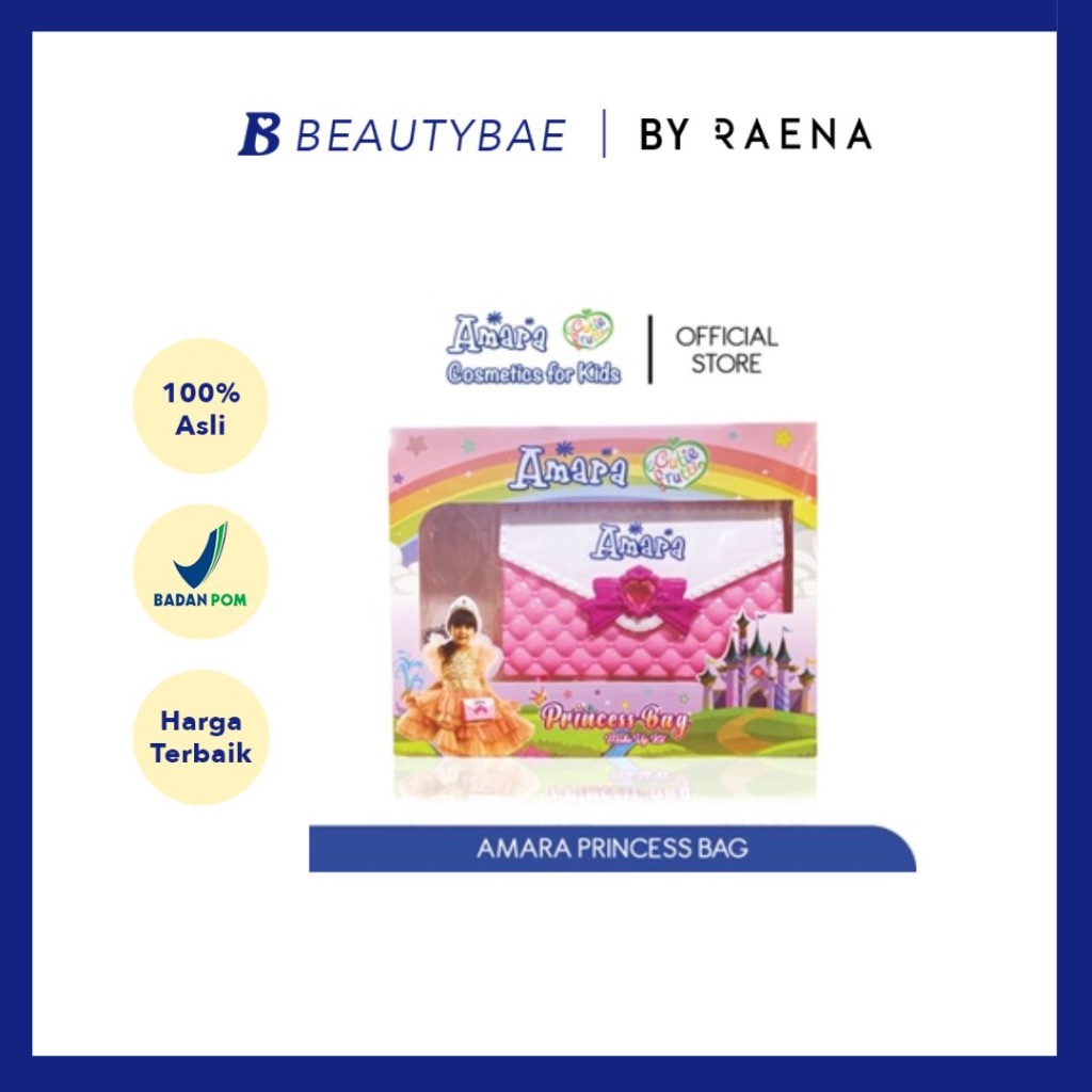 Jual Amara Kids Princess Bag Make Up Kit | 2,68 kg | Shopee Indonesia