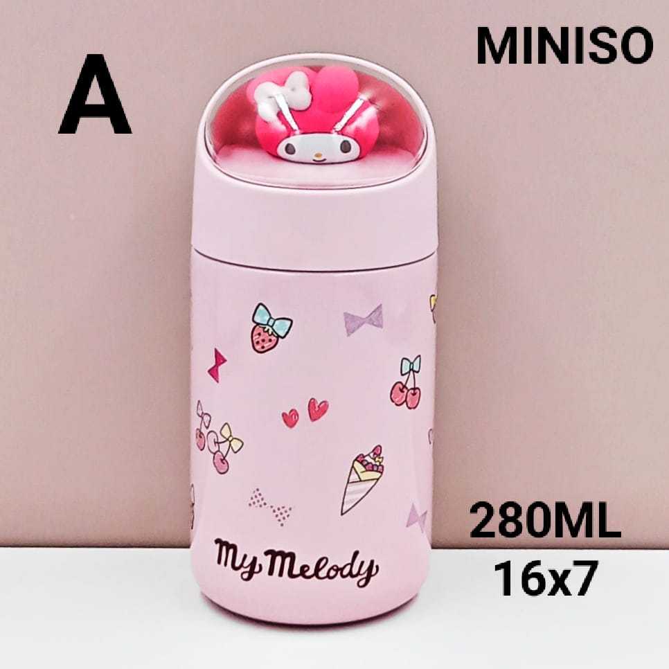 Jual BOTOL TERMOS MINISO ORI \ BOTOL TERMOS MINISO \ TERMOS MELODY ...