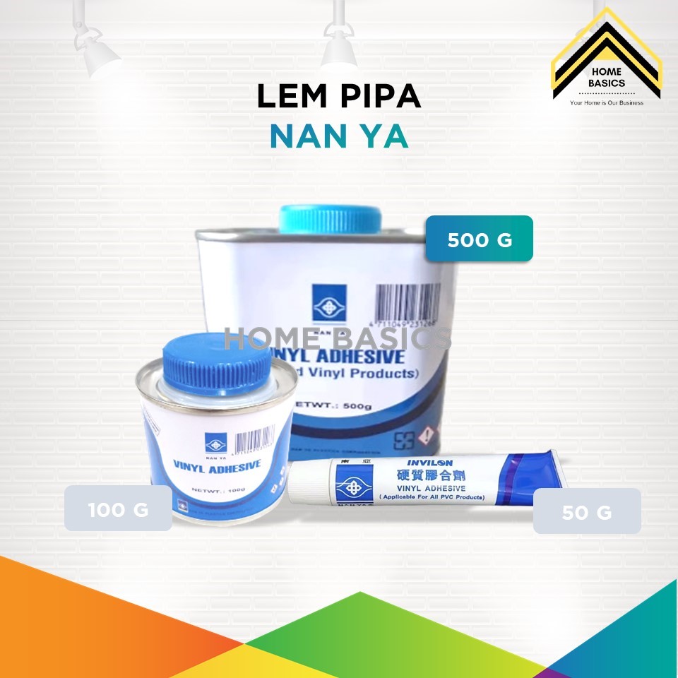 Jual Lem Pipa Nan Ya Taiwan 500 Gram / Lem PVC / Lem Fitting Pipa Nanya ...
