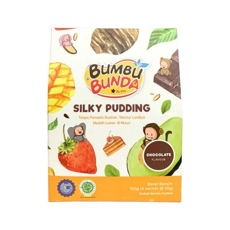 Jual Bumbu Bunda Elia Silky Pudding Bayi MPASI Snack Anak NON Pemanis ...
