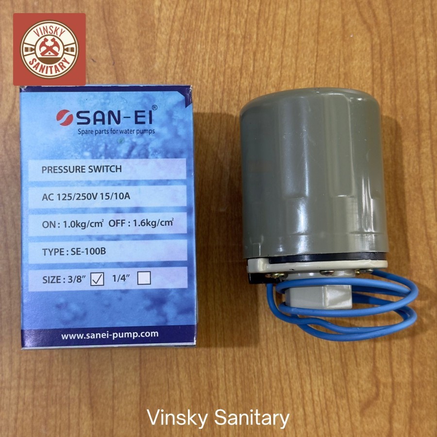 Jual Otomatis Mesin Pompa Air SAN EI / Pressure Switch Otomatis Sanyo | Shopee Indonesia