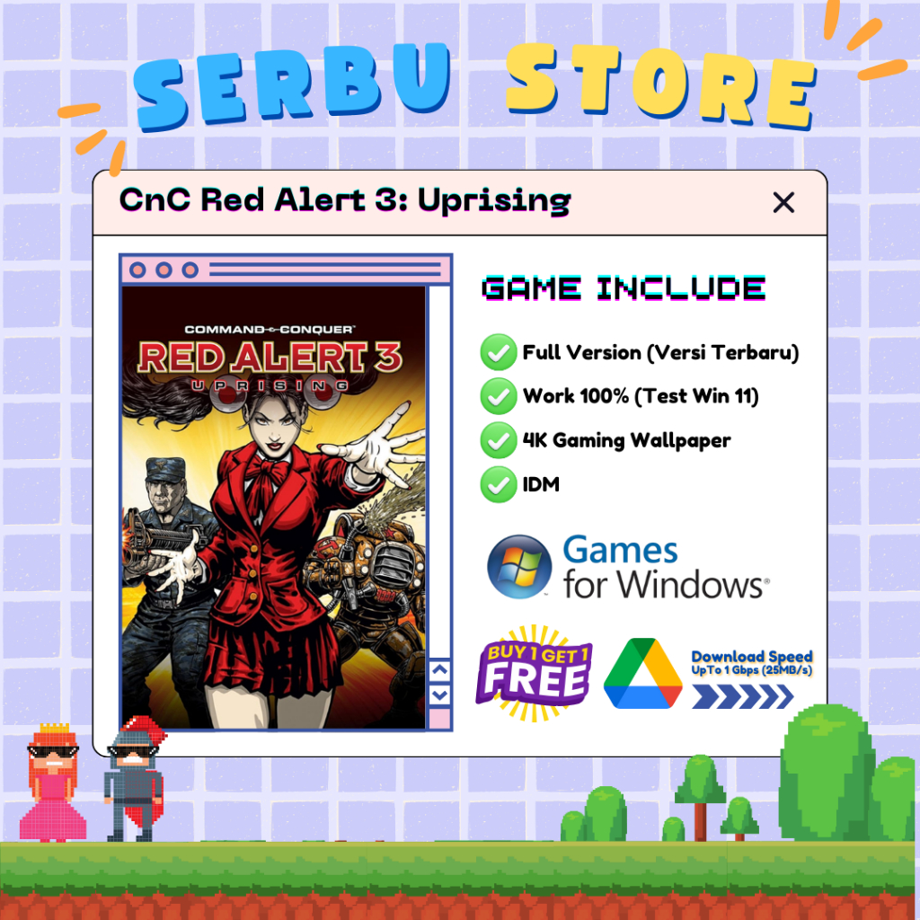 Jual Command & Conquer Red Alert 3: Uprising - Game PC Premium | Shopee Indonesia