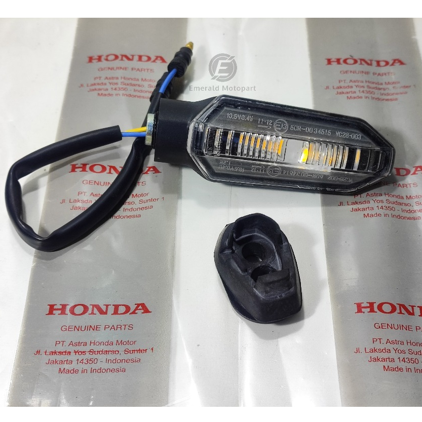 Jual Lampu sen sein ritting LED plus karet honda vario 150 vario 125 ...