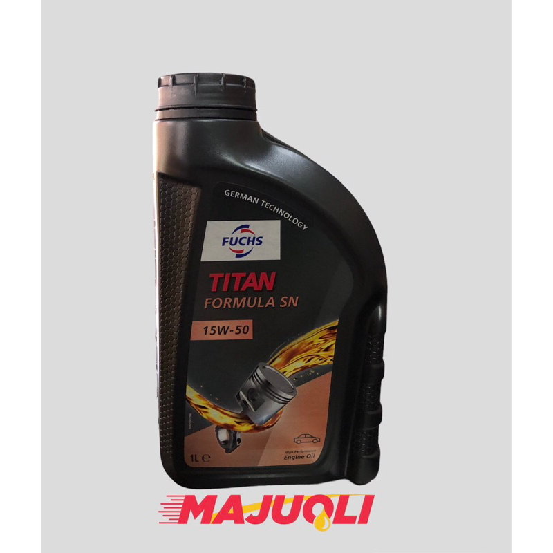 Jual OLI MESIN FUCHS TITAN FORMULA SN SAE 15w-50 1L | Shopee Indonesia