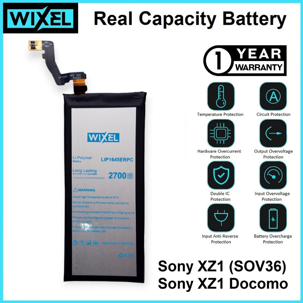 Jual WIXEL Baterai Sony Xperia XZ1 Docomo AU SOV36 SO-01K LIP1645ERPC Double Power Real Capacity ...