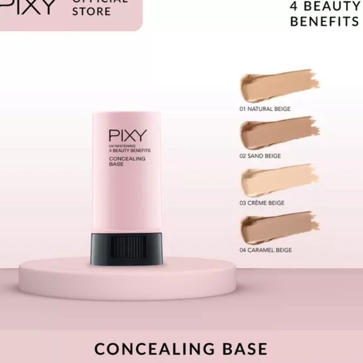 Jual Paling Popular Pixy New Color Concealing Base UV Whitening 4 ...