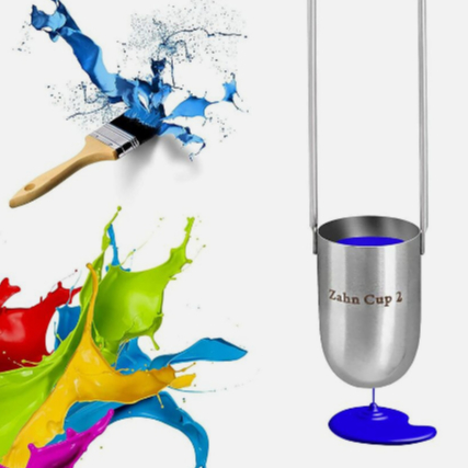 Jual Zahn Cup Viscocity Alat Ukur Kekentalan Tinta Viskometer Zahn ...