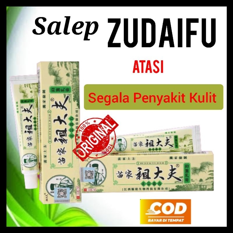 Jual Salep Zudaifu Original Obat Gatal Exim Panu Kadas Kurap | Shopee ...