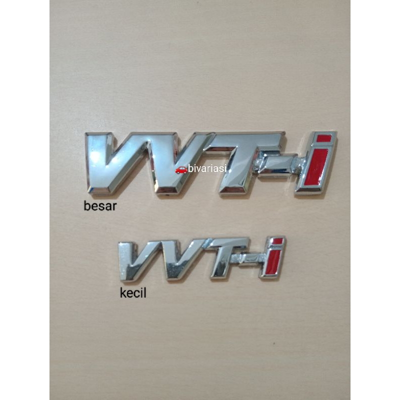 Jual Logo tulisan VVT-i / emblem VVT-i / tulisan VVT-i | Shopee Indonesia