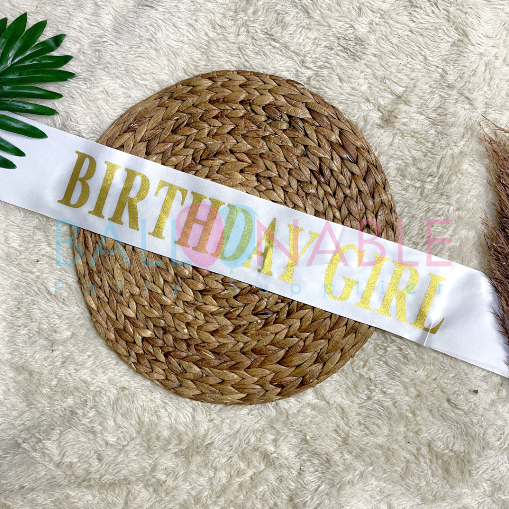Jual Selempang Happy Birthday | Sweet Seventeen | Ulang Tahun SABLON ...