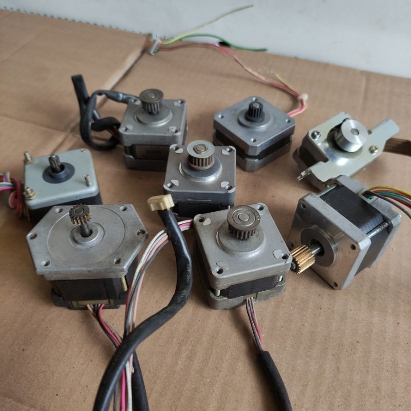 Jual STEPPER NEMA 17 STEPPER MOTOR CAMPUR NORMAL MURAH RANDOM | Shopee ...