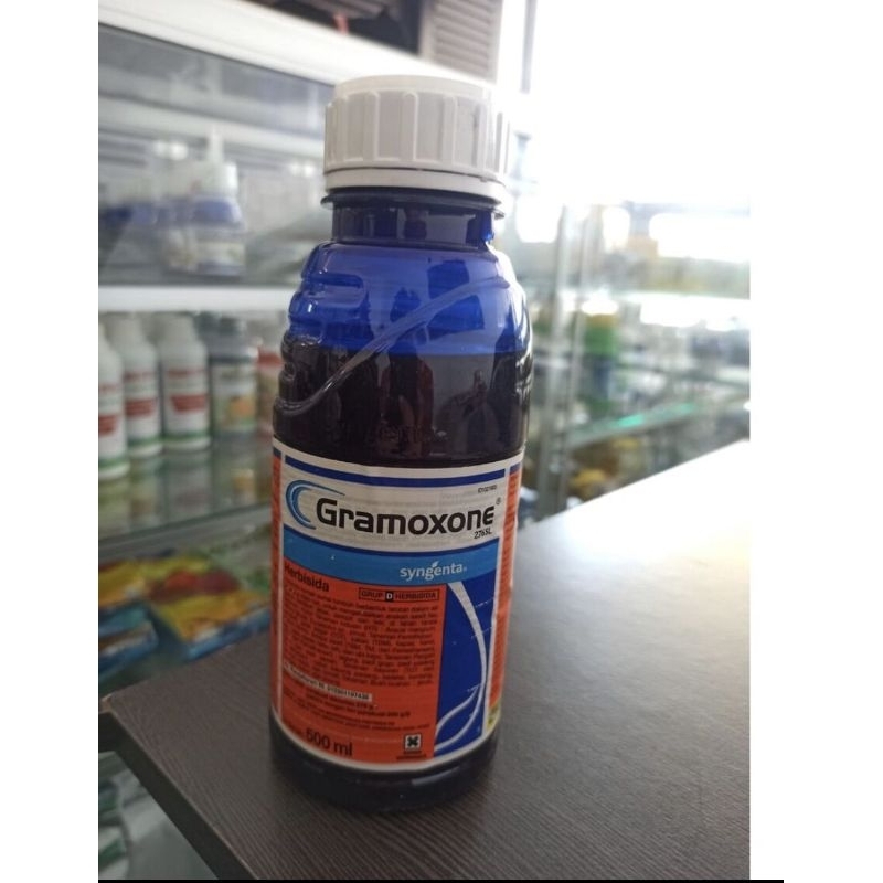 Jual GRAMAXONE 276SL 500ML / HERBISIDA KONTAK / OBAT RUMPUT / | Shopee ...