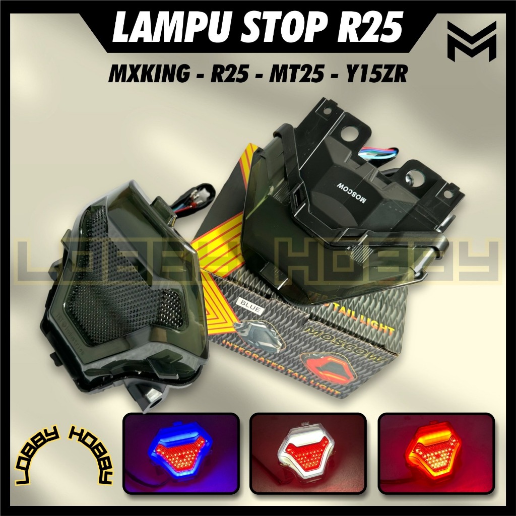 Jual LAMPU STOP BELAKANG R25 MT 25 NEW MT25 MX KING YAMAHA Y15ZR ...