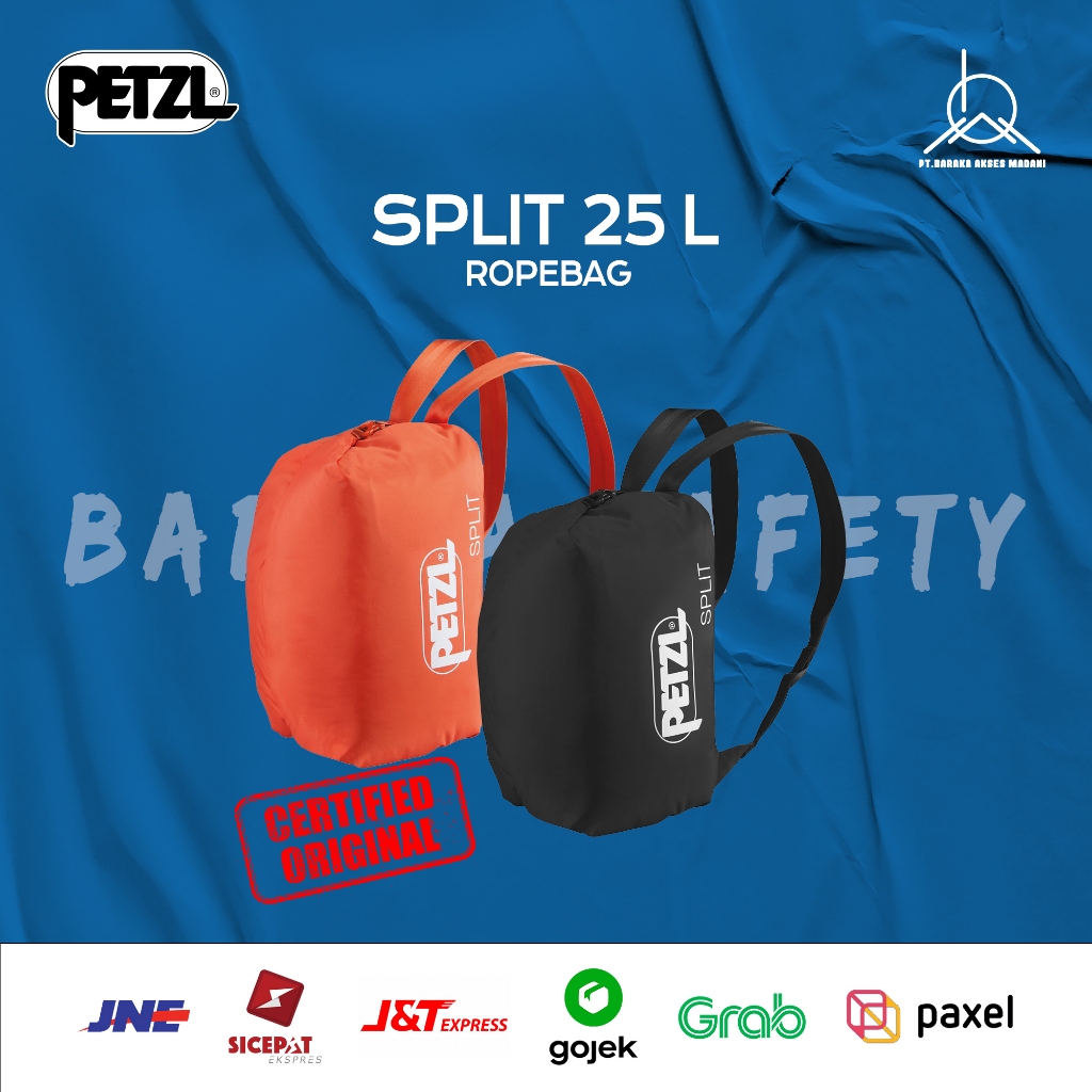 Jual PETZL SPLIT 25L Work Bag, Rope Bag, Climbing Bag for Professional ...