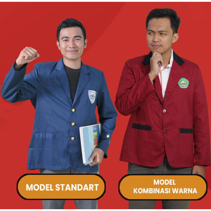 Jual Custom jas almamater jas almet UNIVERSITAS Free Logo dan Nama ...