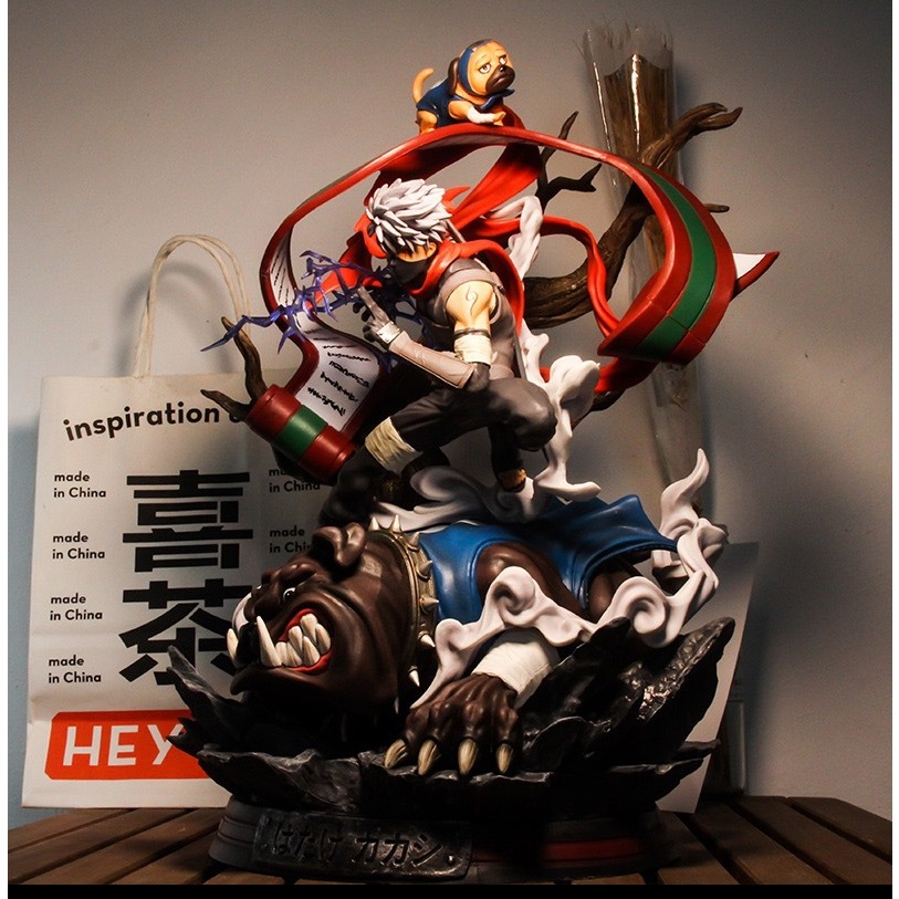 Jual Action Figure Statue Naruto Hatake Kakashi Anbu Bulldog KOL ...