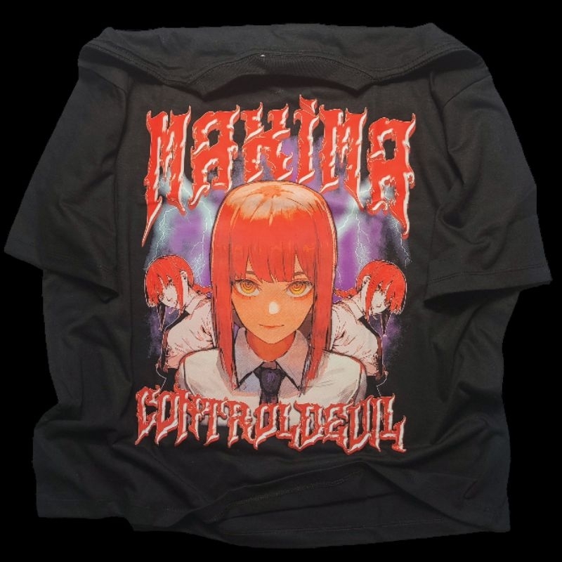 Jual Baju Kaos Anime - Chainsaw Man Makima - Oversized T-shirt | Shopee ... Jual Baju Kaos Anime - Chainsaw Man Makima - Oversized T-shirt | Shopee ...