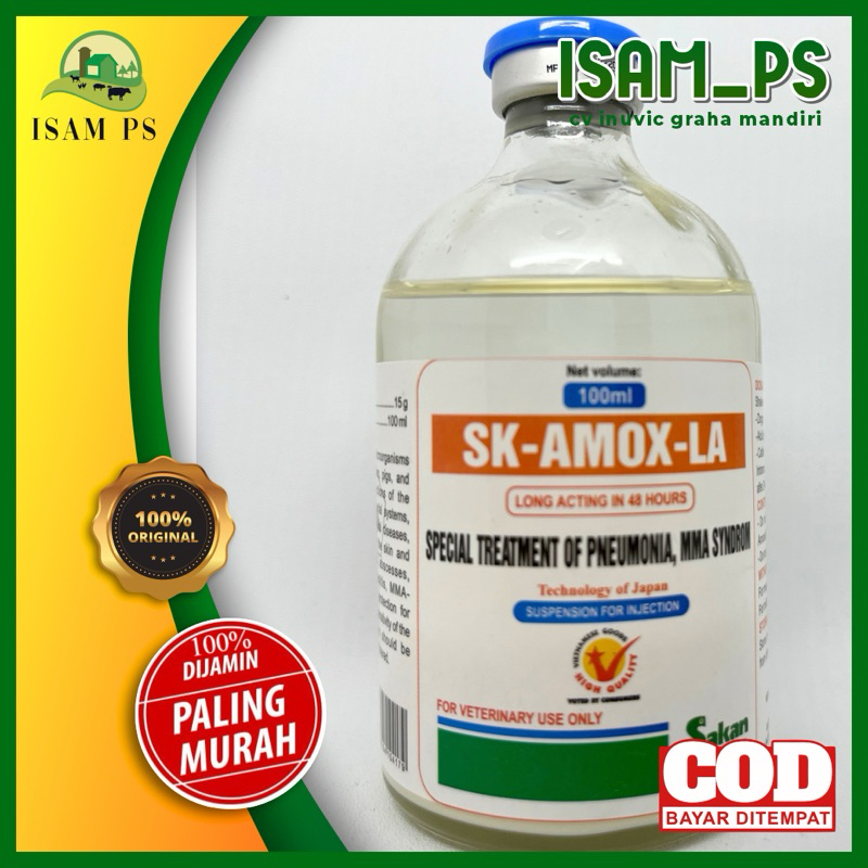 Jual SK AMOX 15% LA seperti intramox LA dan betamox LA | Shopee Indonesia