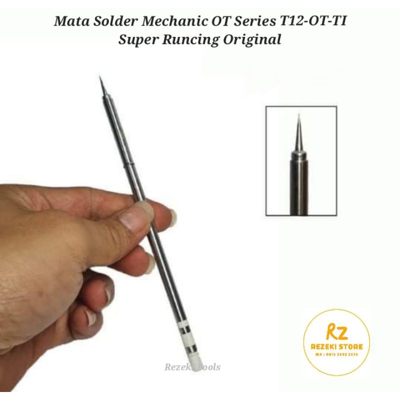 Jual Mata Solder Station Mechanic OT Series T12 OT TI Super runcing ...