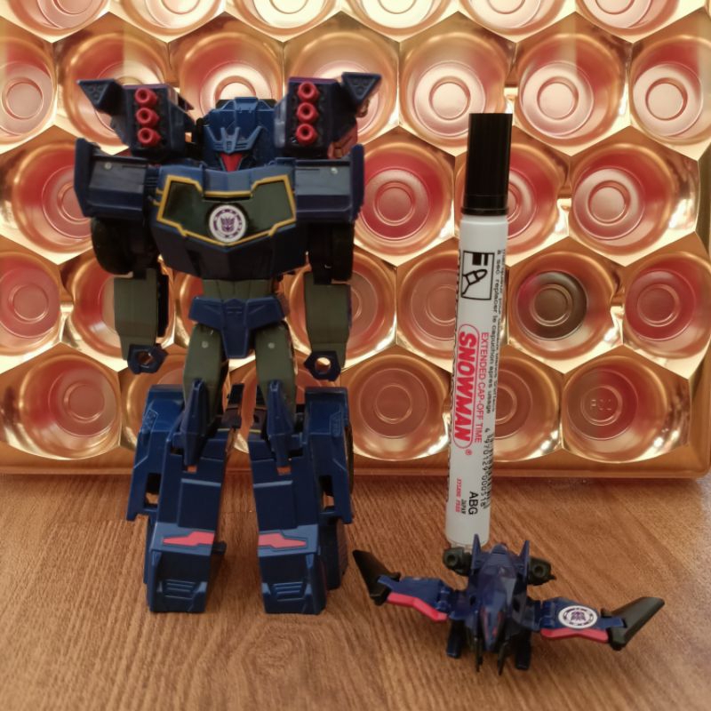 Jual Hasbro Transformers Combiner Force Soundwave Laserbeak Preloved ...