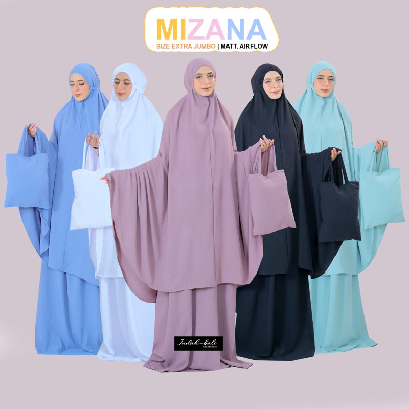 Jual mukena mizana airflow extra suju | Shopee Indonesia