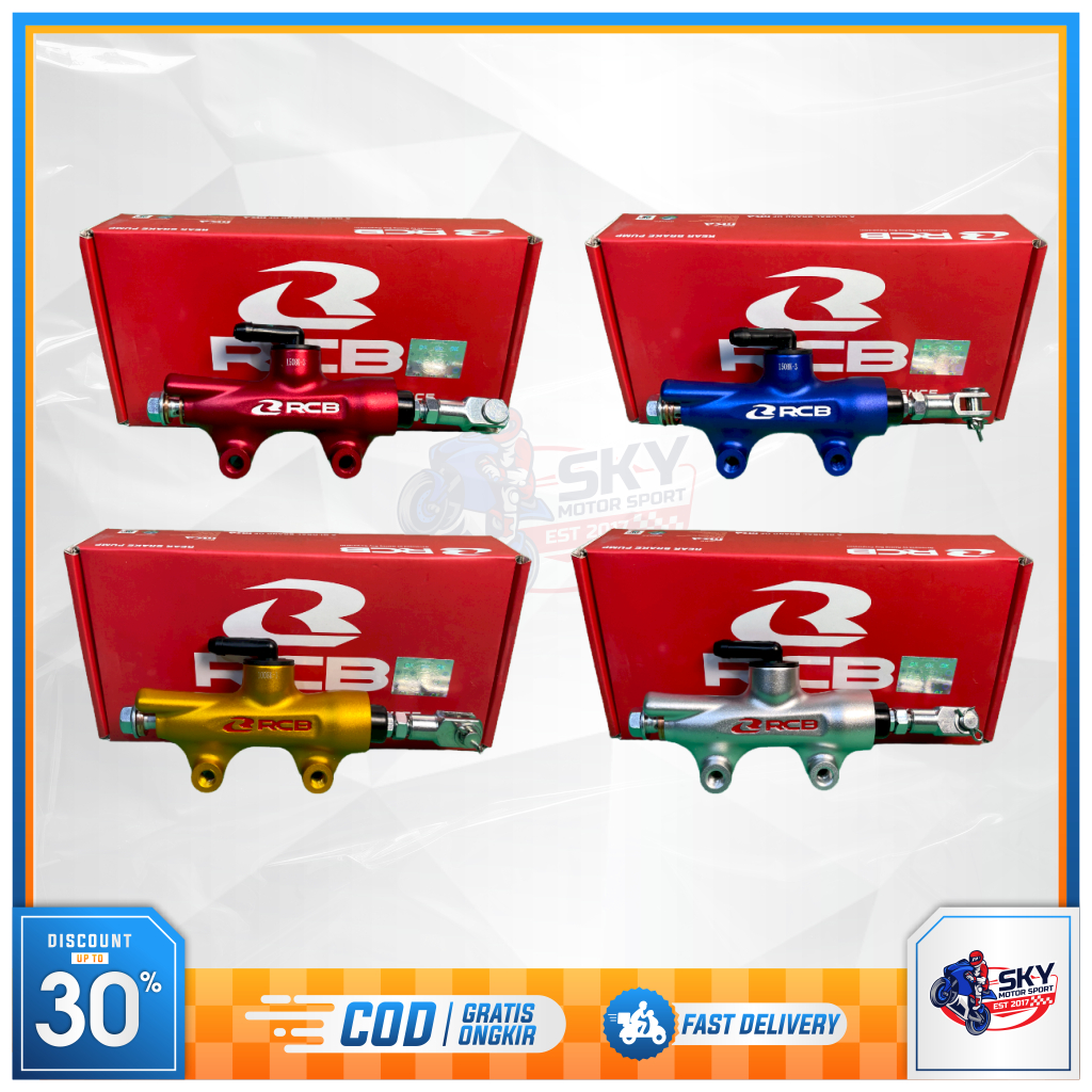 Jual Master Rem Belakang Brake Pump RCB S1 Ninja CBR R15 R25 MT25 ZX25 ...