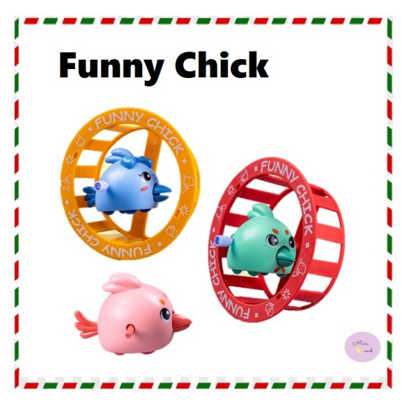 Jual Mainan Ayam Berputar Dalam Roda/ Mainan Anak Seru/ Mainan Edukasi ...