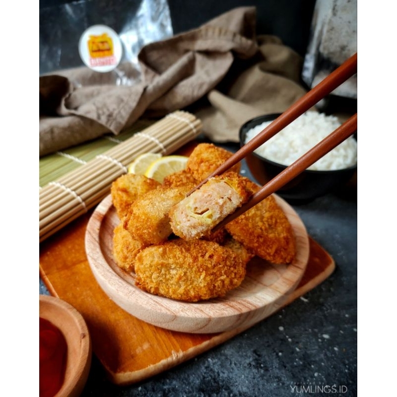 Jual Shrimp Roll Frozen Food siap di goreng, Shrimp Roll (Olahan daging ...