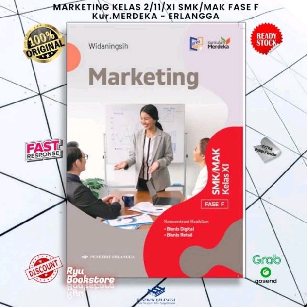 Jual Marketing-KK Bisnis Digital/Bisnis Retail Kls 2/11 SMK - Erlangga | Shopee Indonesia