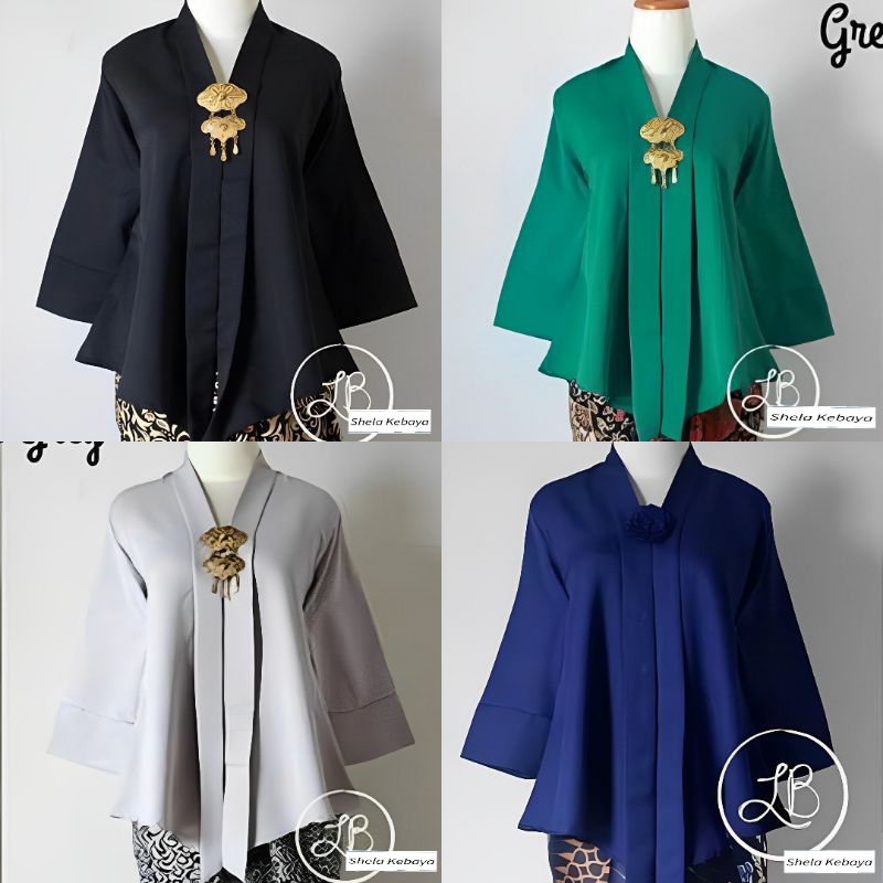 Jual ATASAN !! Atasan kebaya modern balotelli floy / kebaya Kutubaru ...