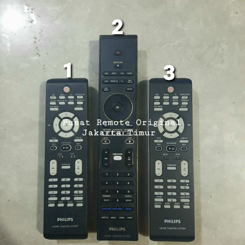 Jual REMOTE REMOT HOME THEATER SYSTEM PHILIPS ORIGINAL ASLI | Shopee ...