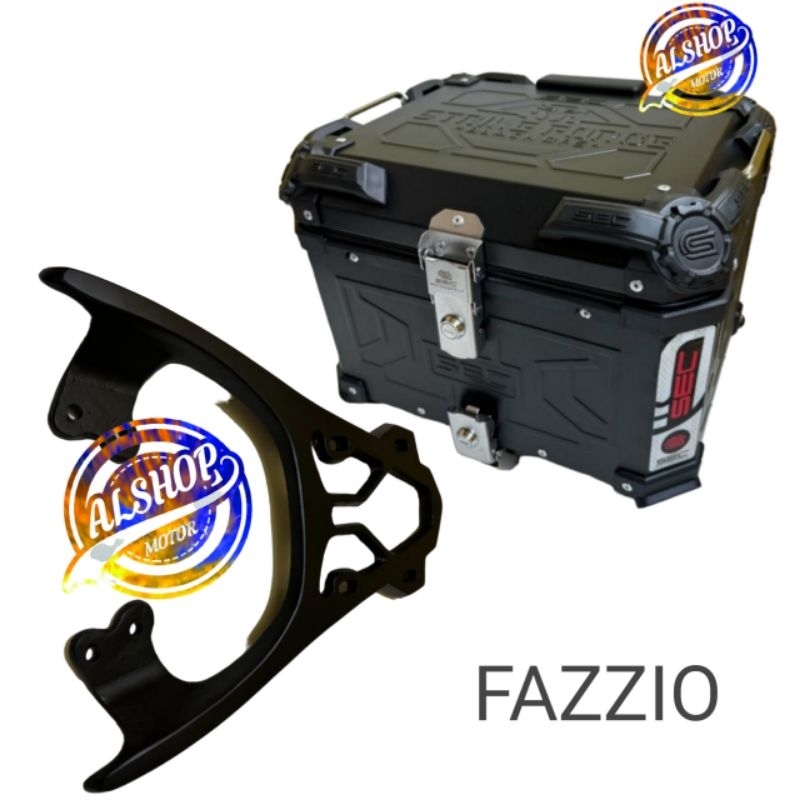 Jual PAKETAN BOX SEC DAN BREKET BOX YAMAHA FAZZIO BOX SEC STRIKE FORCE ...
