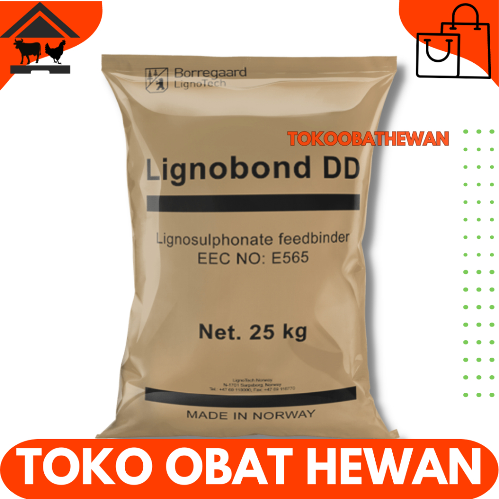 Jual LIGNOBOND DD 1KG - Pellet Binder Pakan - Perekat Pelet Untuk Pakan ...