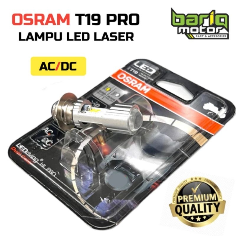 Jual Lampu LED OSRAM T19 Pro H6 Bebek dan Matic 2 Warna Ac Dc | Shopee Indonesia