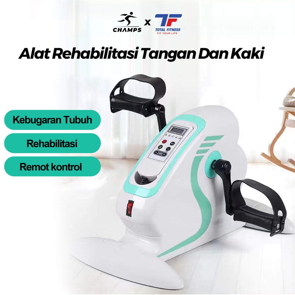 Jual CHAMPS Sepeda Statis Mini Terapi – Alat Kesehatan Kaki & Tangan ...