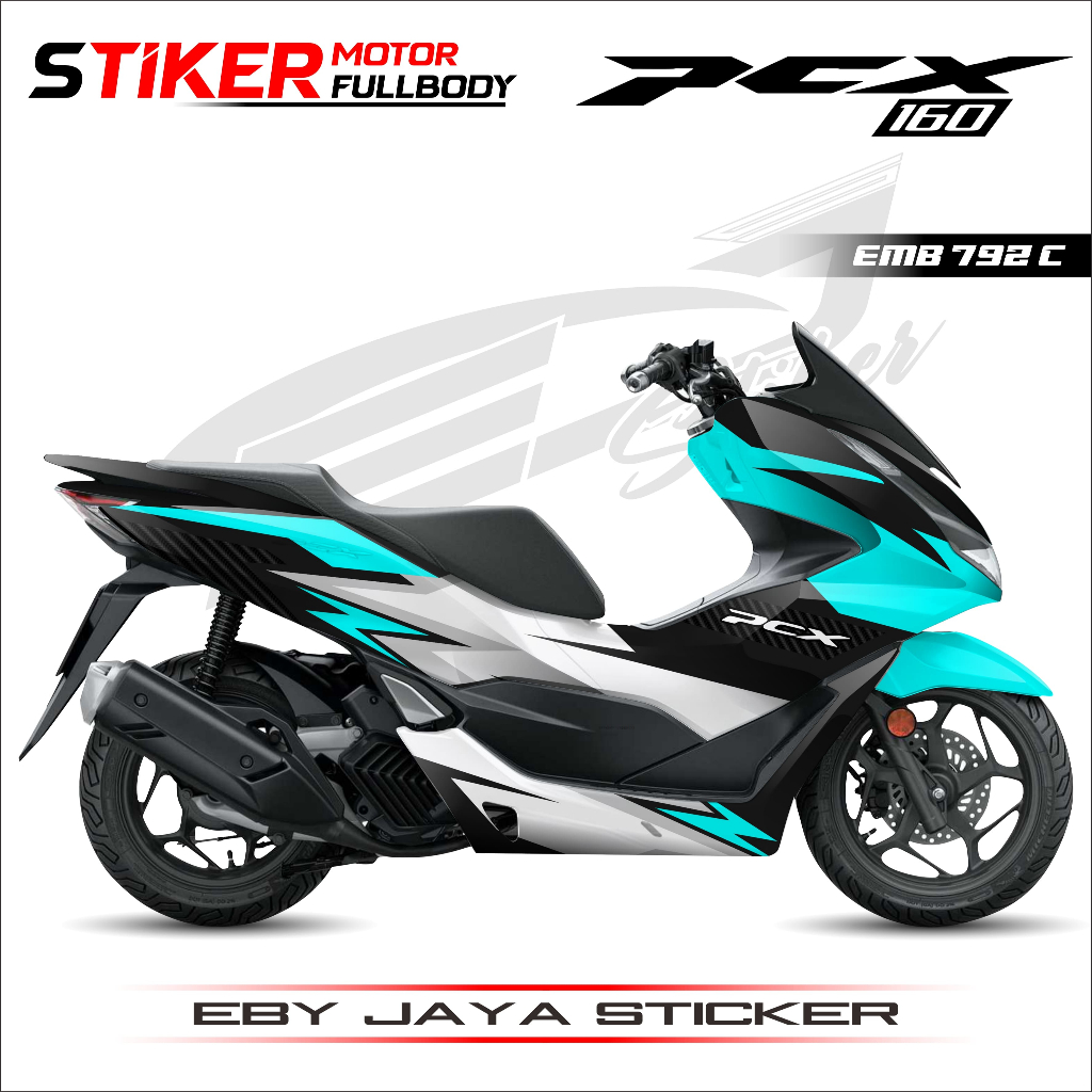 Jual DECAL VARIASI MOTOR ALL PCX SIAP PAKAI-STIKER DECAL CUSTOM PCX ...
