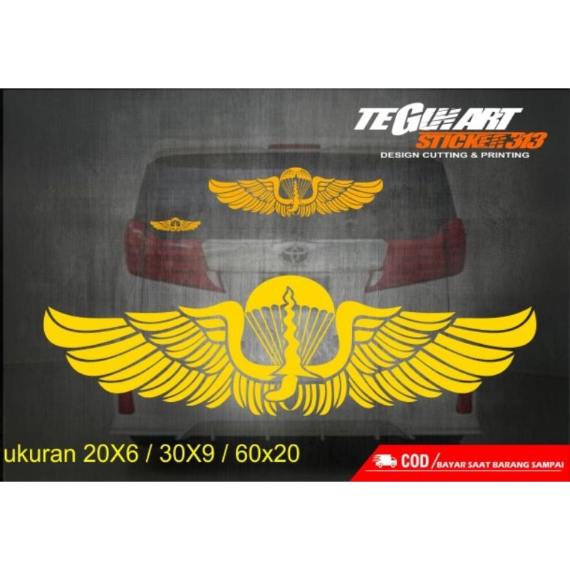 Jual STICKER CUTTING PARA MILITER || cutting menyala | Shopee Indonesia