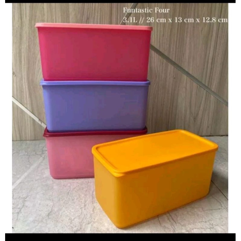 Jual Toples sayuran di kulkas jumbo funtastic four 3,1 liter tupperware ...