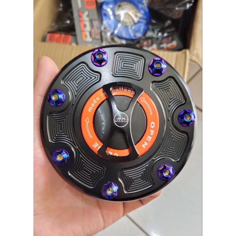 Jual tutup tangki KTM ninja 150 r ss rr tutup tangki + baut probolt | Shopee Indonesia