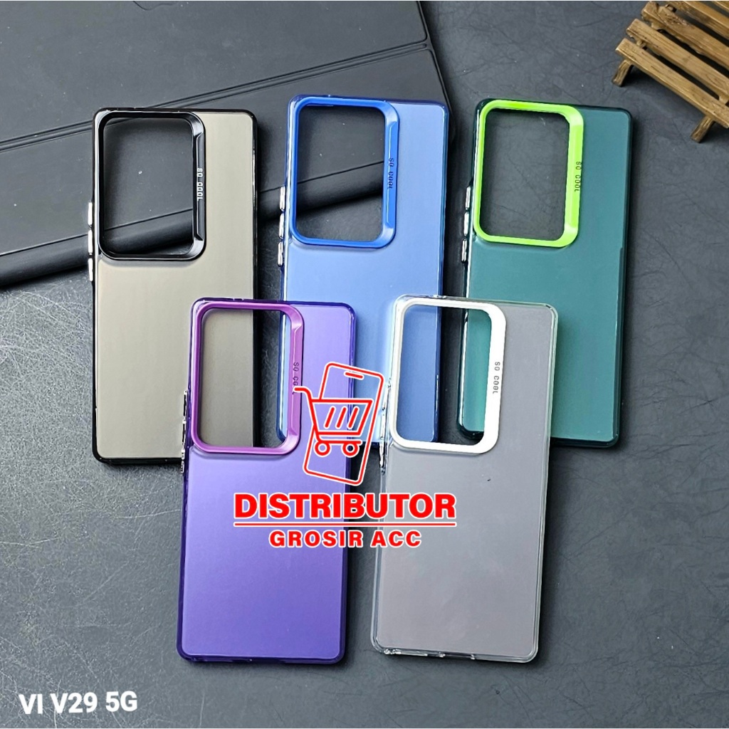 Jual VIVO V29 5G CASE IMD HYBRID PLATE HOLOGRAM CASE SOCOOL VIVO V29 5G ...