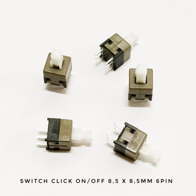 Jual [50 Pcs] Switch mixer 6pin/switch dpdt mixer 6pin/switch click 8 ...